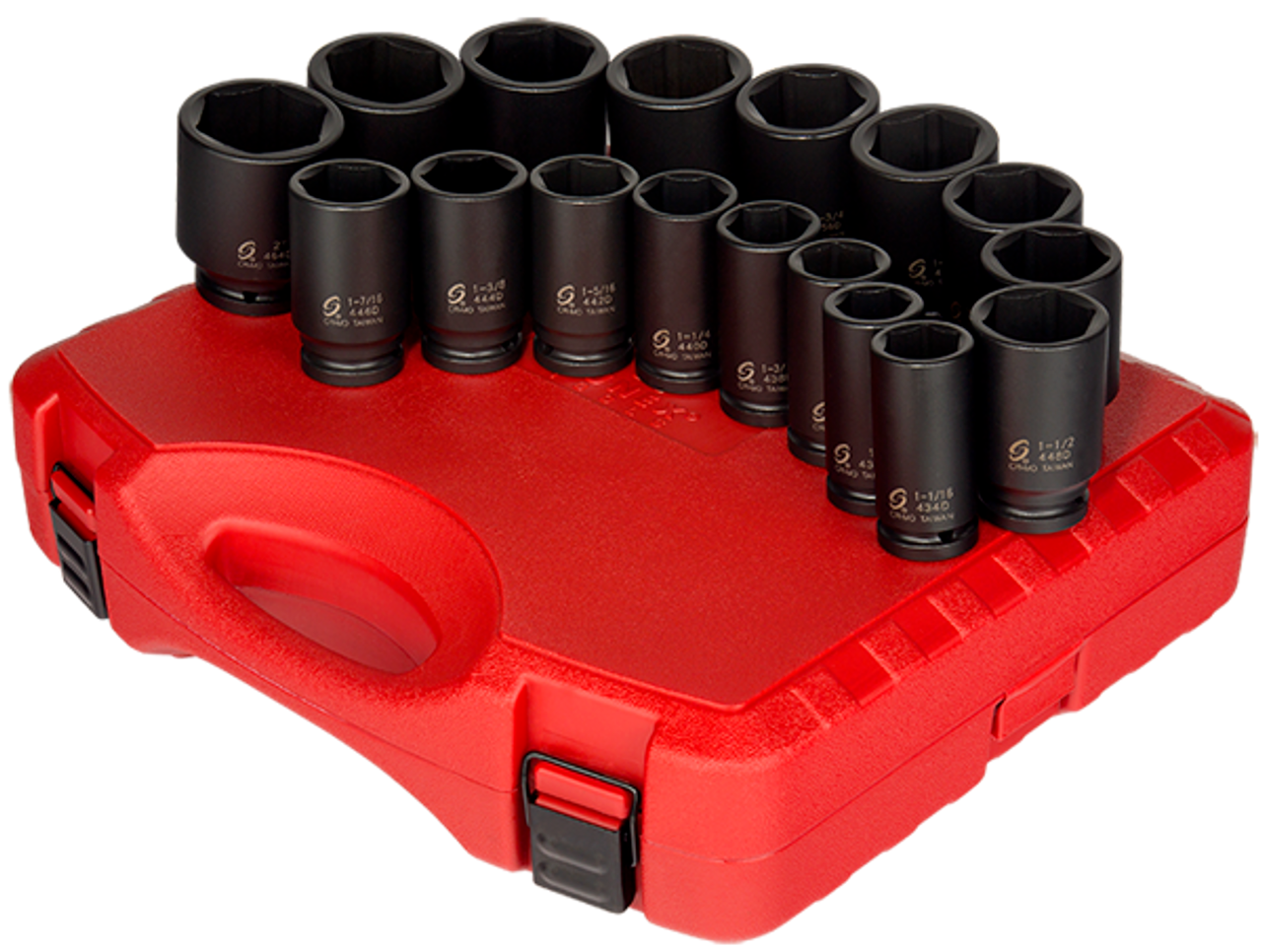 SUNEX 3/4" DRIVE 17 PIECE SAE DEEP IMPACT SOCKET SET (4685) – CBM Tools