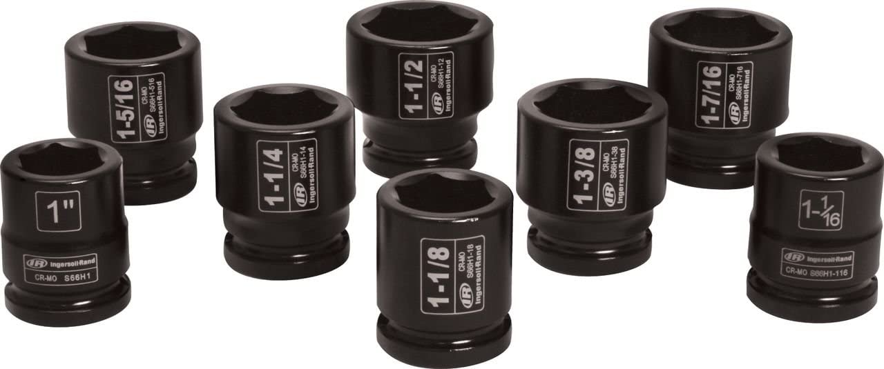 Ingersoll Rand SK6H8N 3/4" Drive SAE Impact Socket set (8 Piece) – CBM ...