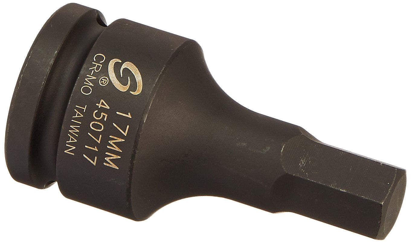 SUNEX 3/4" DRIVE HEX IMPACT SOCKET 17MM (450717) – CBM Tools