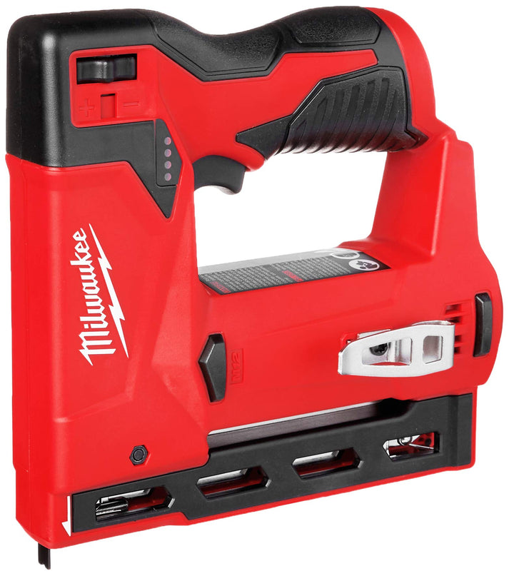 Milwaukee 2447-20 M12 12V 3/8" Cordless Li-Ion Crown Stapler - Bare To ...