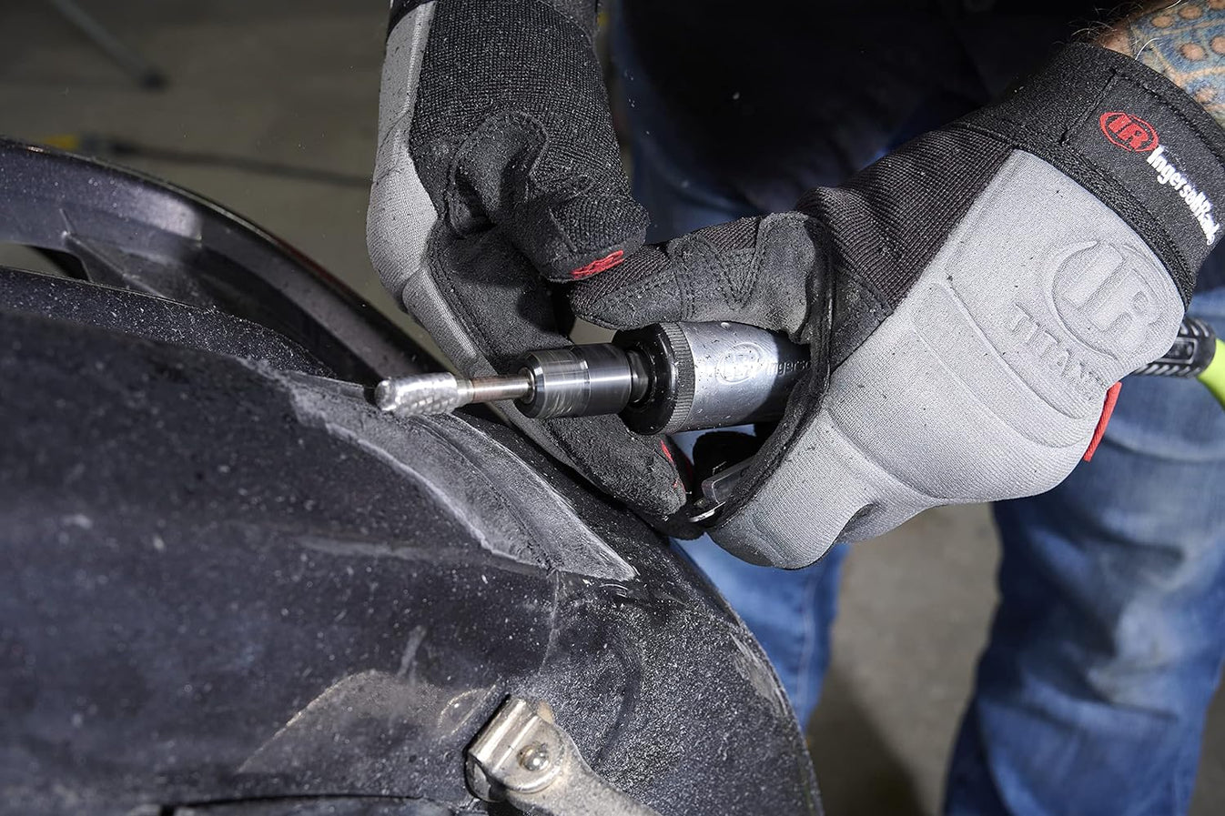 Ingersoll Rand 307B 1/4?ǥ Air Die Grinder, Straight, 28,000 RPM, 0.25 ...