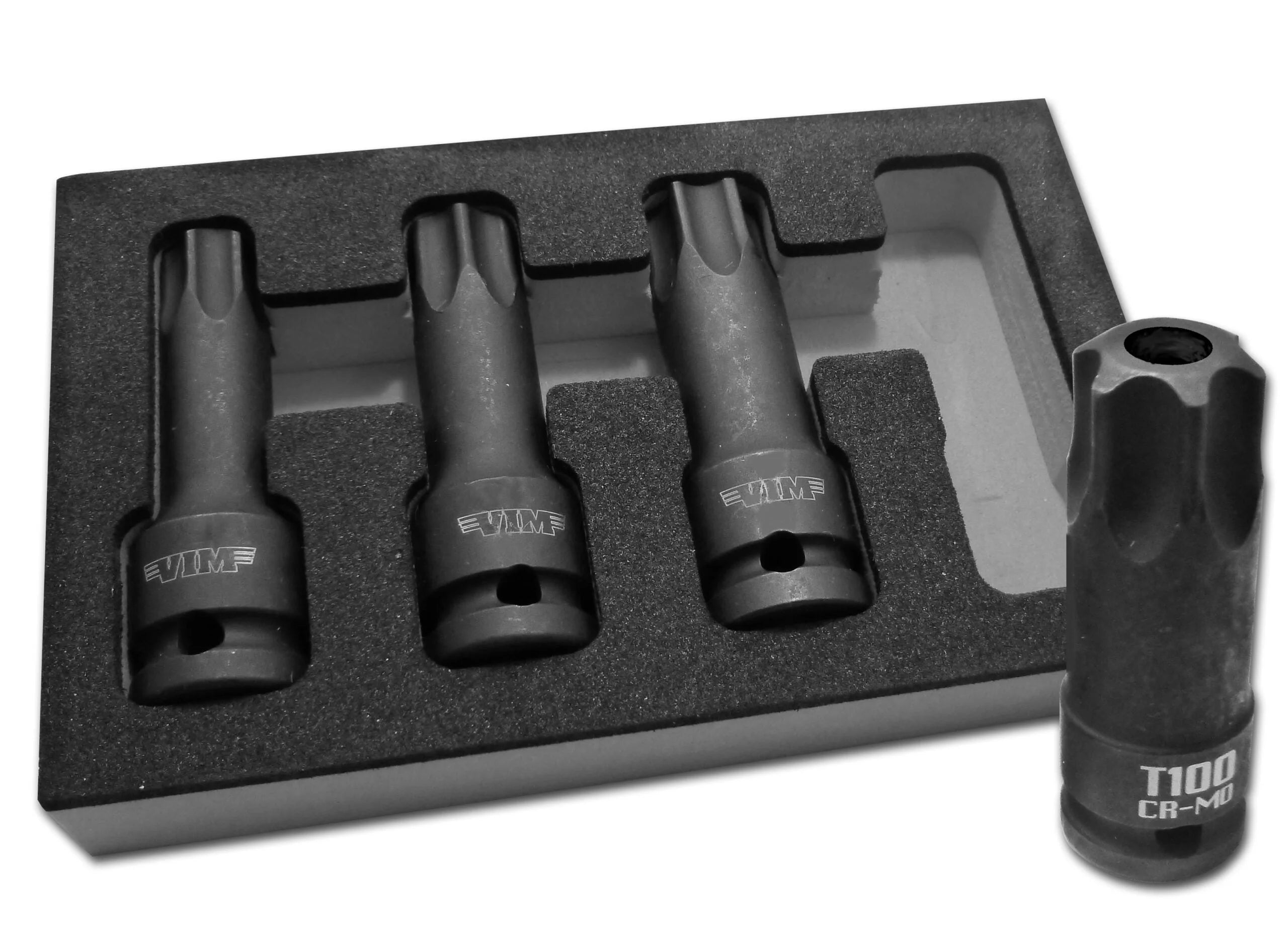 VIM TX800 1/2??ç? Drive Impact TORX Drivers, T70,T80,T90,T100, one pie ...
