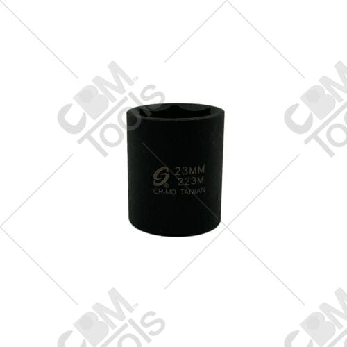 Sunex 223M 1/2" Drive 6 Point 23mm Impact Socket – CBM Tools